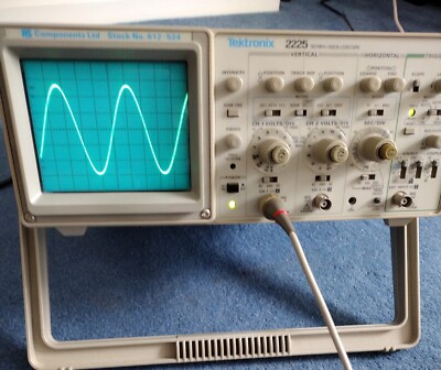 Tektronix 2225 Vintage Analogue Oscilloscope 50MHz 2 Channel | eBay