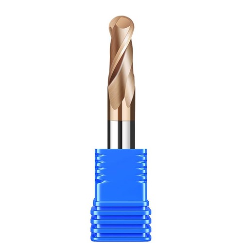 1/4 Carbide Ball Nose end Mill Bits - 1/4 Shank Dia,2'' Oal - 2 Flutes ...