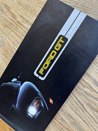 2005 Ford GT Dealer Handbook And Hardcover Coffee Table Book Set | eBay
