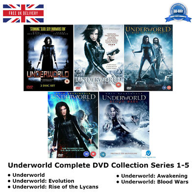 UNDERWORLD Season 1-5 Complete Series 1 2 3 4 5 Kate Beckinsale Sealed ...
