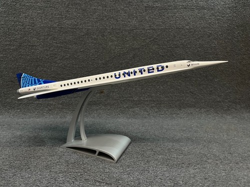 Pacmin Model Aircraft- 1:125 Scale- Overture Boom Super Sonic Jet ...