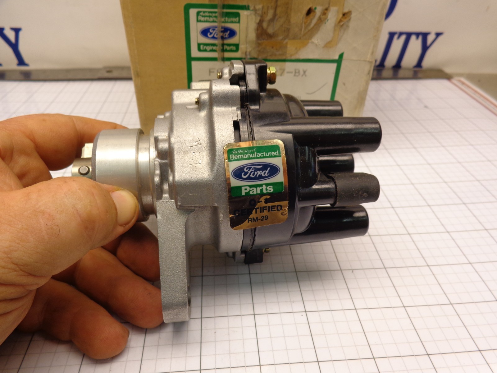 FORD OEM F02Z-12127-BX Remanufactured Distributor F02Z-12127-B aka DAE ...