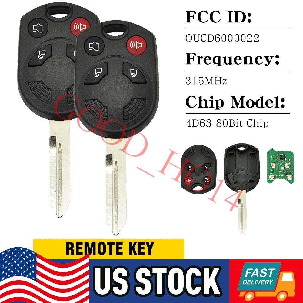 for 2009 2010 2011 2012 2013 2014 Ford Flex Mustand Remote Key Fob ...