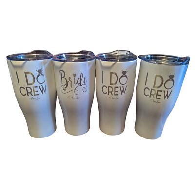 Piper Lou 27oz tumbler set - wedding, bride, bridesmaids | eBay