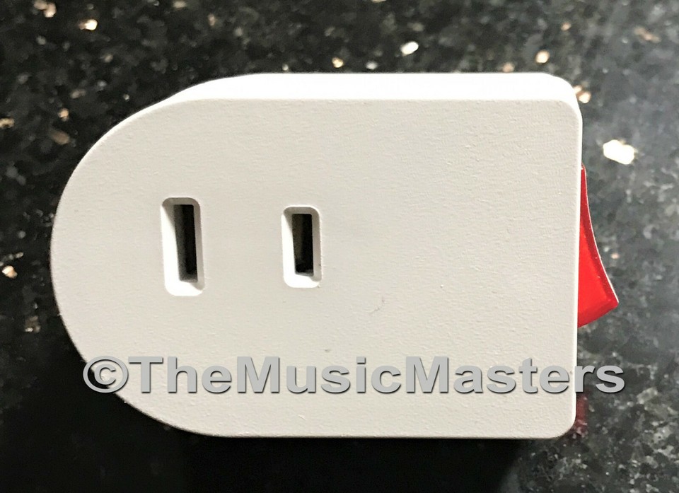4X Single Outlet AC Wall Plug On/Off LIGHTED POWER SWITCH Electrical ...
