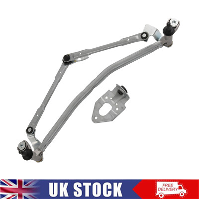FRONT RHD WINDSCREEN WIPER LINKAGE FOR VW POLO MK4 9N 01-09 6Q2955601B ...