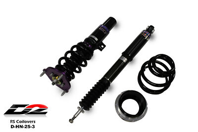 D2 Racing RS Coilovers 36 Way Adjustable For 2016-2024 Civic, 2023-2024 ...