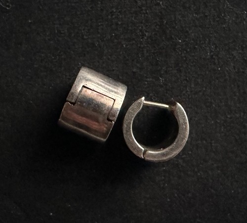 Vintage HOOP Earrings MARKED RLL 925 Sterling Silver Jewelry Lot F | eBay