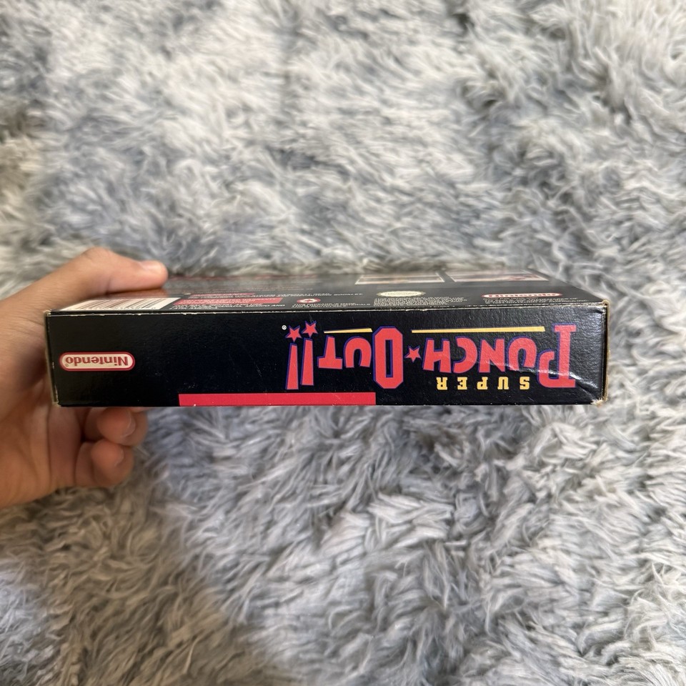 Super Punch Out (Super Nintendo SNES) Authentic BOX ONLY | eBay