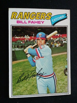 1977 Topps Baseball Card # 511 Bill Fahey - Texas Rangers | eBay