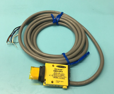 BANNER MINI BEAM SM312FV SENSOR FIBER OPTIC 10-30 VDC, 116977 | eBay