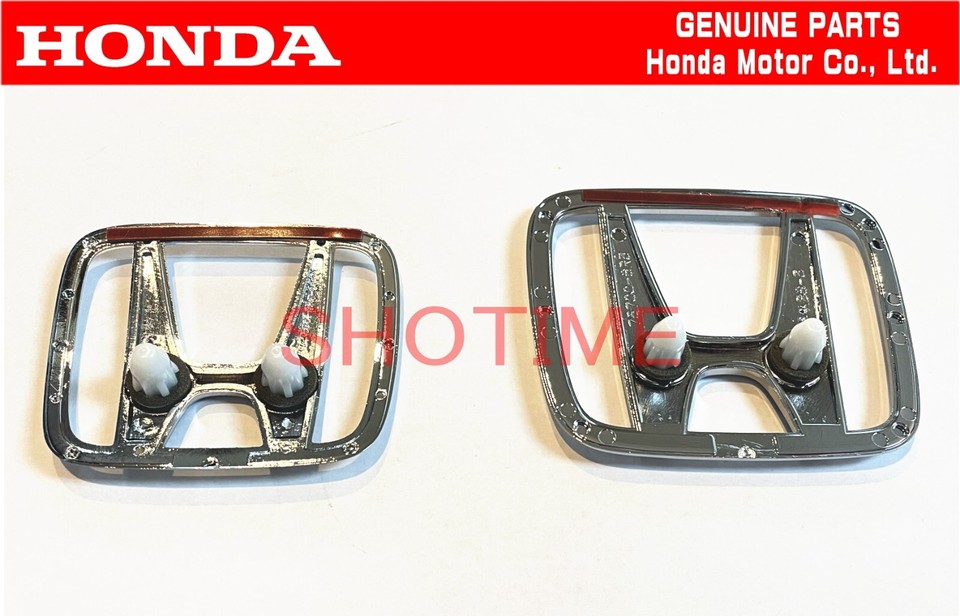 HONDA 92-95 CIVIC EG6 SIR Si CX DX VX 3Dr Front & Rear Genuine Badge ...