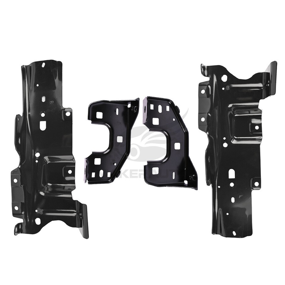 4Pcs For 2019-2021 Silverado 1500 Front Bumper Bracket Black 23388669 ...