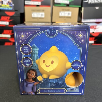 Disney Wish Star Dimmable LED Squishy Touch Control Night Light Lamp ...