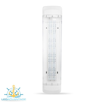 12V 24-LED ANTI-INTERFERENCECEILING CABIN LIGHT & INBUILT SWITCH - BOAT ...