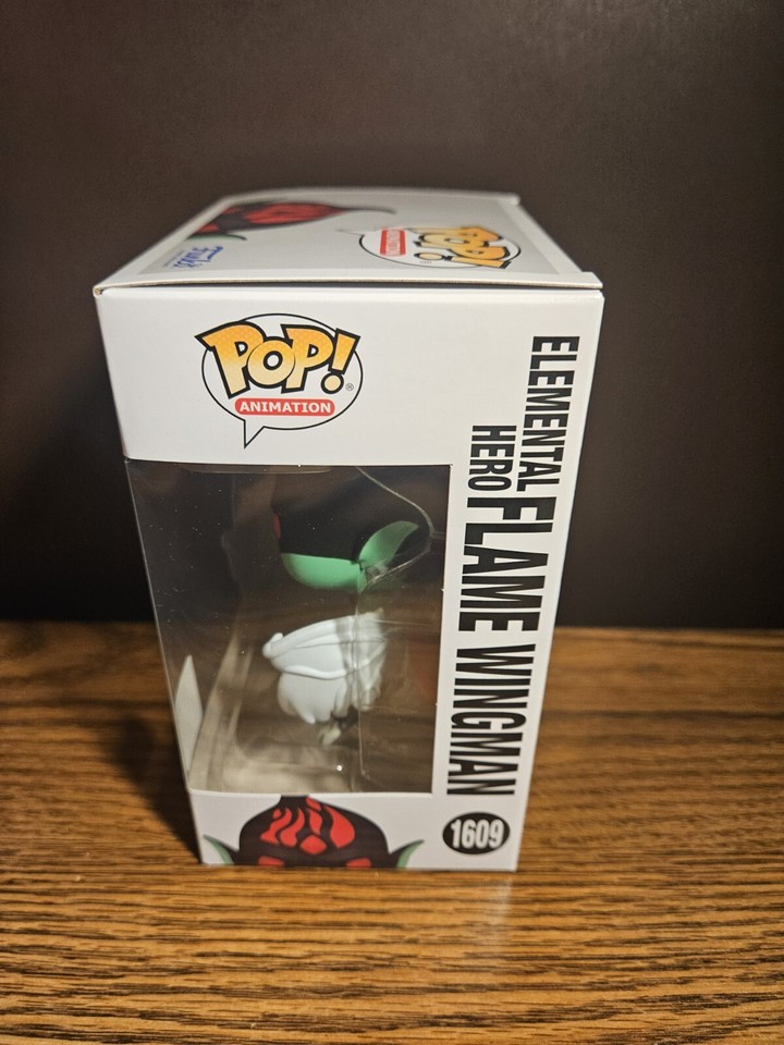 Funko Pop Yu-Gi-Oh! Elemental Hero Flame Wingman (SDCC) #1609 With ...