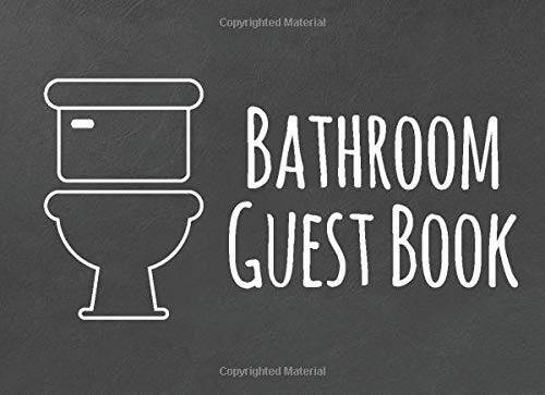 Bathroom Guest Book: Humorous Bathroom Guestbook Perfect House - VERY ...