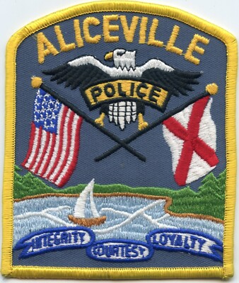 ALICEVILLE ALABAMA POLICE PATCH | eBay