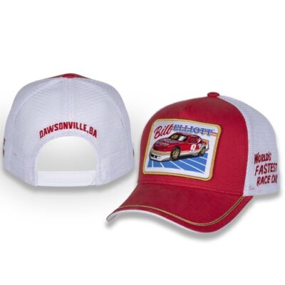 Bill Elliott #9 NASCAR World's Fastest Race Car Patch Mesh Snapback Hat ...