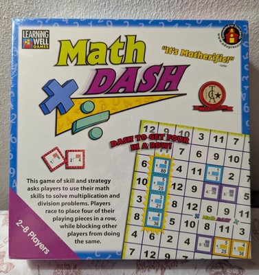 Math Skills Learning Well Games Math Dash/Multiplication & Division NEW ...