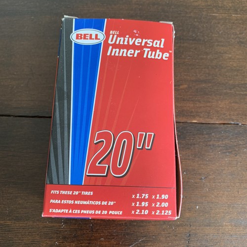 BELL Universal Valve Inner Tube 20" Bicycle 1.75 x 1.90 x 1.95 H ...