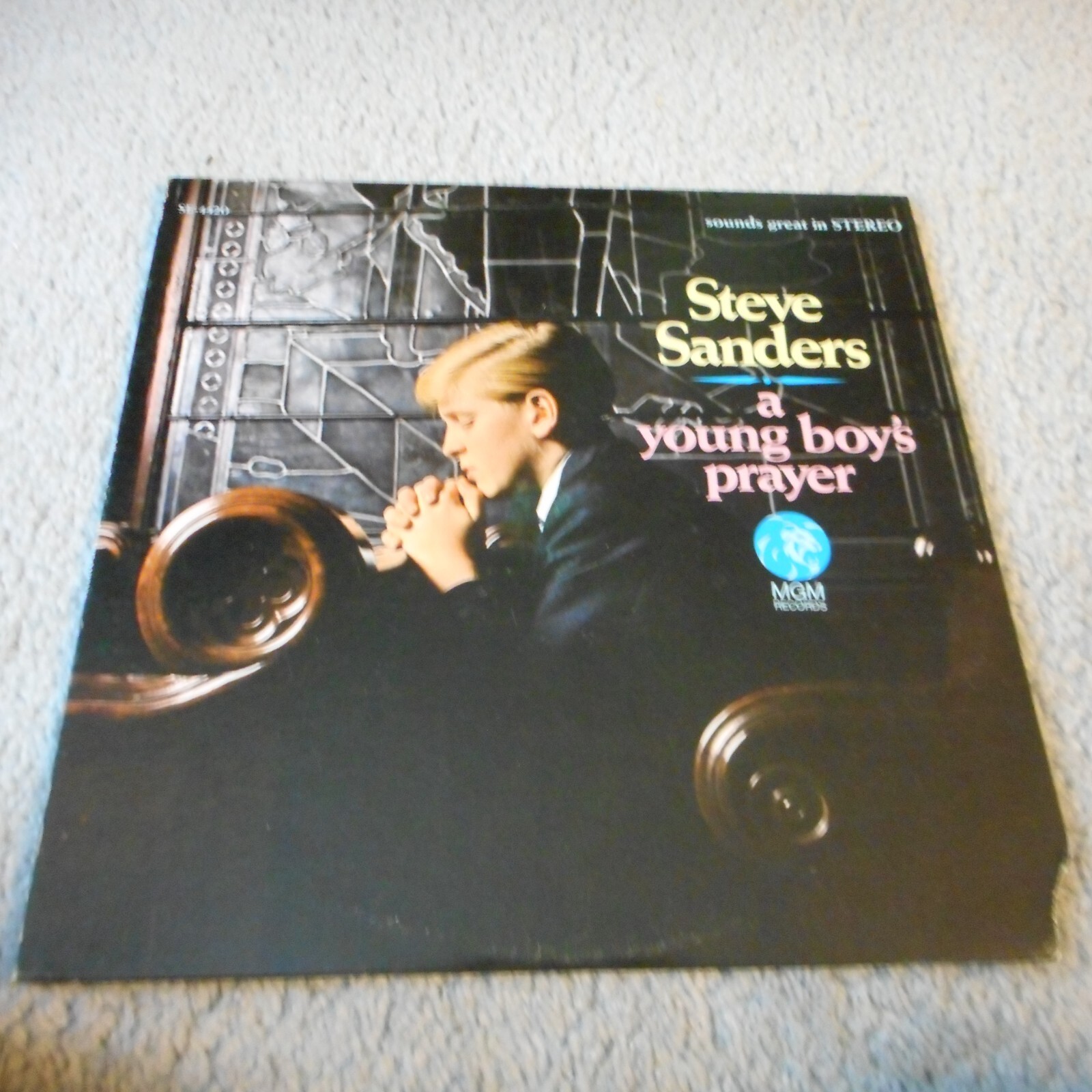 Steve Sanders (Oak Ridge Boys) - A Young Boy's Prayer Vinyl LP *RARE ...