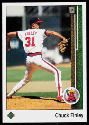 1989 Upper Deck Chuck Finley California Angels #632 | eBay
