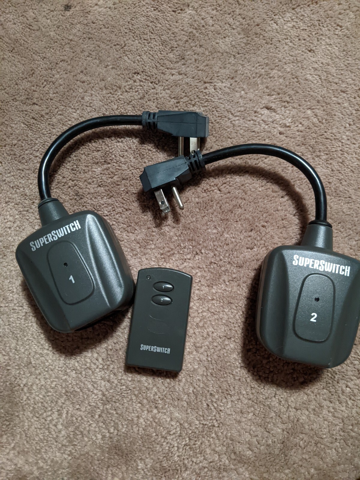 SuperSwitch Smart Home Electronics Indoor Outdoor 60 Foot Range Control ...