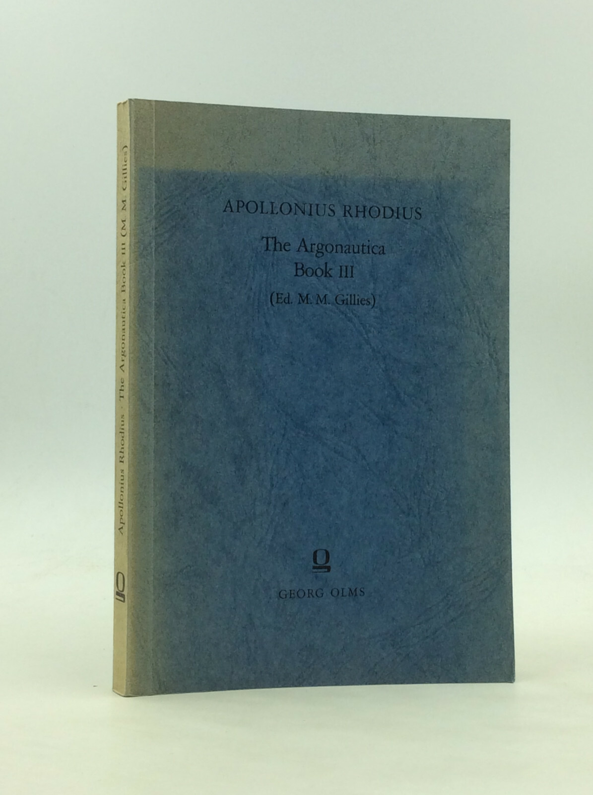 THE ARGONAUTICA, Book III - Apollonius Rhodus - 1973 - Ancient Greek ...