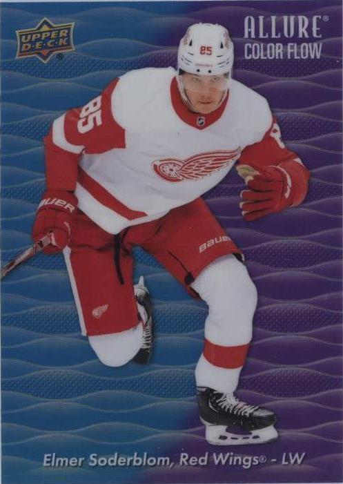 2023-24 Upper Deck Allure - Color Flow Elmer Soderblom #CF-17 Blue ...