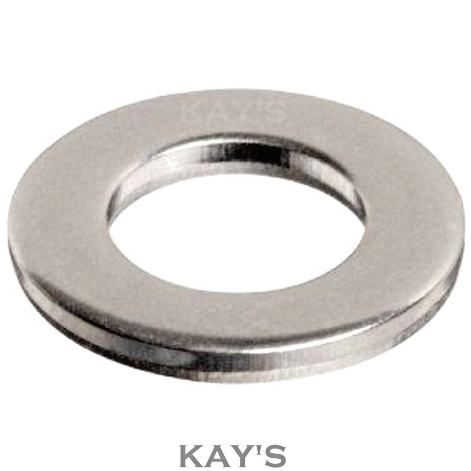 STAINLESS STEEL WASHERS FORM A FLAT TO FIT METRIC BOLTS AND SCREWS M1.6 ...