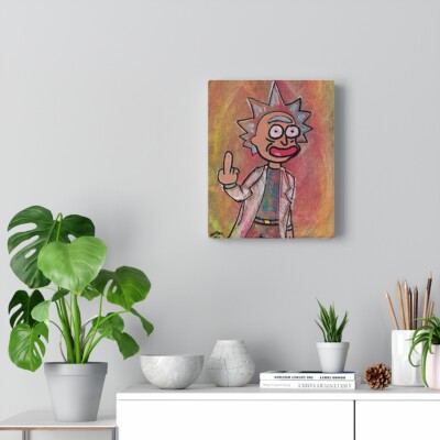 Rick Finger Abstract Picture Canvas Painting Print Art | eBay