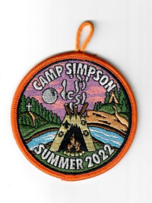 Boy Scout Arbuckle Area Council Camp Simpson 2022 Summer Camp STAFF Patch | eBay