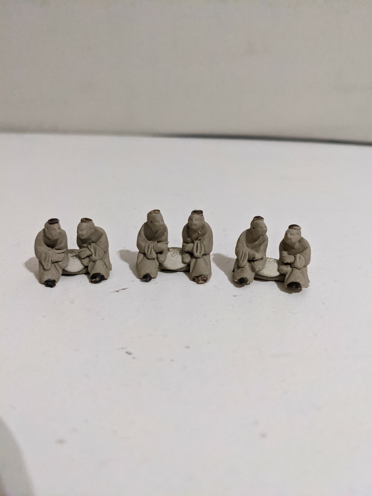 6 mini Mudmans, Miniature, mudman figurine | eBay