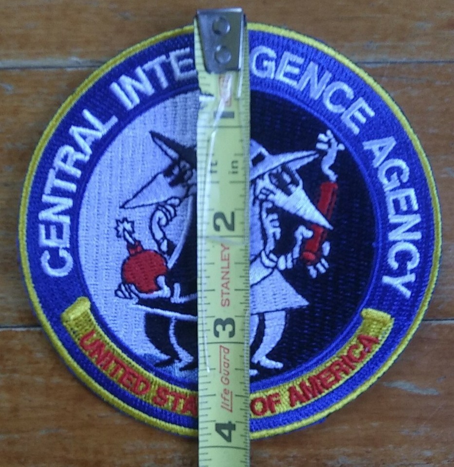 Spy vs Spy Embroidered Iron On Collectors Patch ~ CIA | eBay