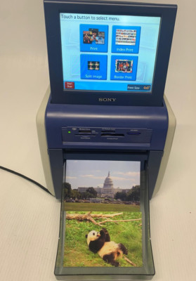 Sony Digital Snap Lab Photo Therma Printer UP-CR10L TESTED | eBay