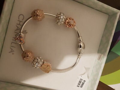 Chamilia bracelet with charms | eBay