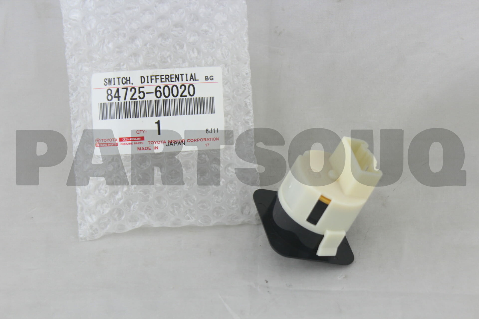 8472560020 Genuine Toyota SWITCH, CENTER DIFFERENTIAL LOCK 84725-60020 ...