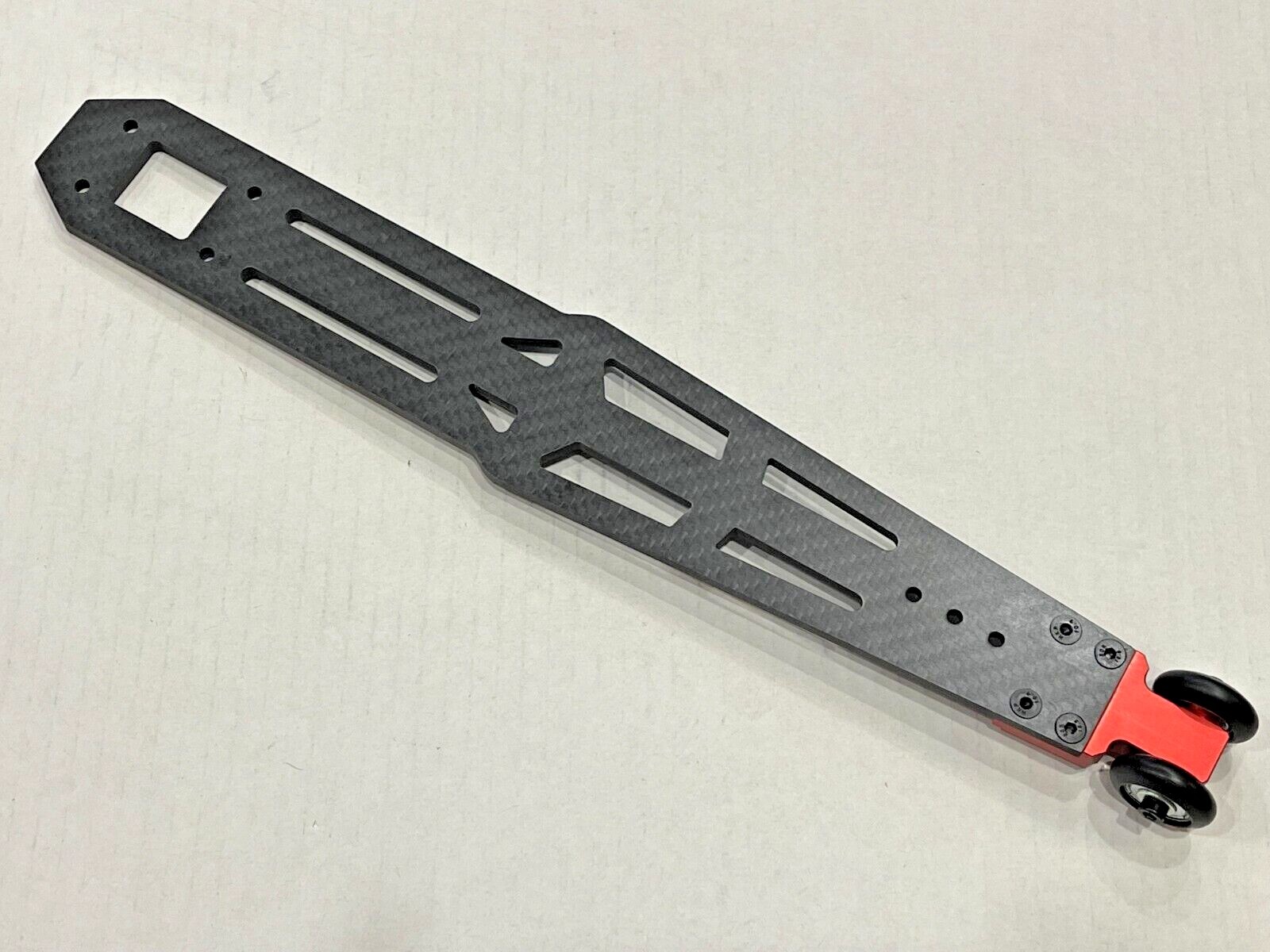 Carbon Fiber Drag Race Wheelie Bar for Arrma 1/7 Infration 6s BLX Red ...