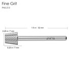 USA #1 PANA 4 Week Tapered Backfill Nail Carbide Bit - Fine-Coarse Grit ...