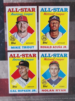 2023 Topps Series 2 35th Anniversary All-Star Inserts You Pick Complete ...