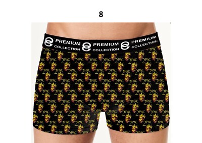 TUPAC - 2PAC Graphic Men's OG Premium Boxer Briefs Novelty Cotton M to ...