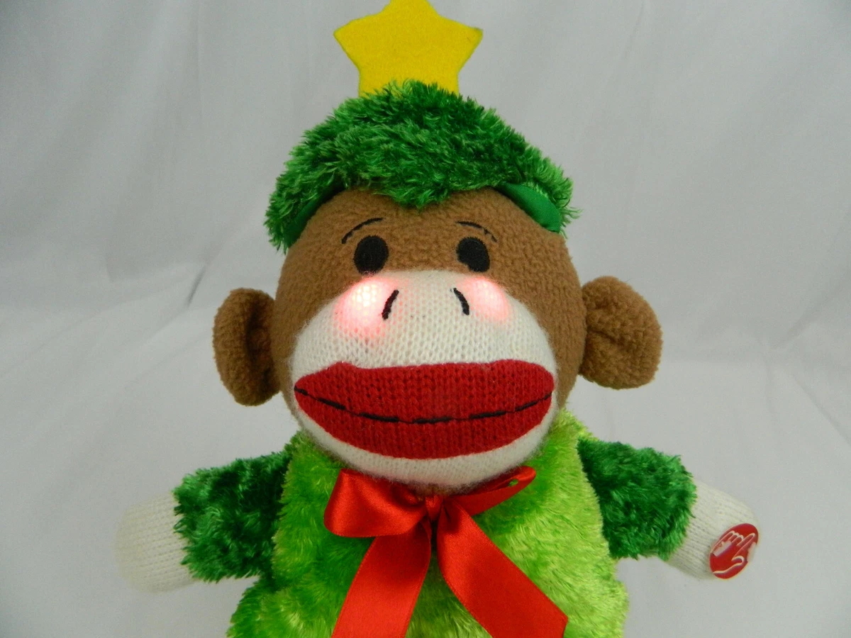 Christmas Tree Sock Monkey