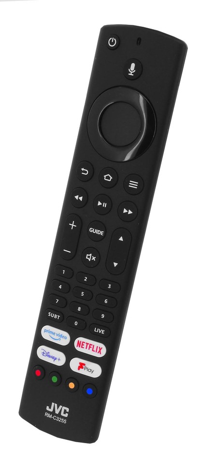 Genuine RM-C3255 JVC Voice Remote for Amazon Fire Smart TV with Alexa ...