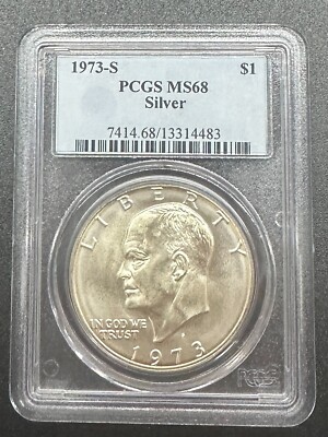 1973-S $1 PCGS MS68 Silver - 0230 | eBay