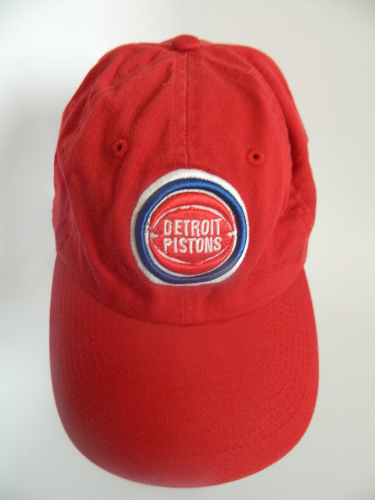 New Detroit Pistons Red Adjustable Baseball Hat by KP | eBay