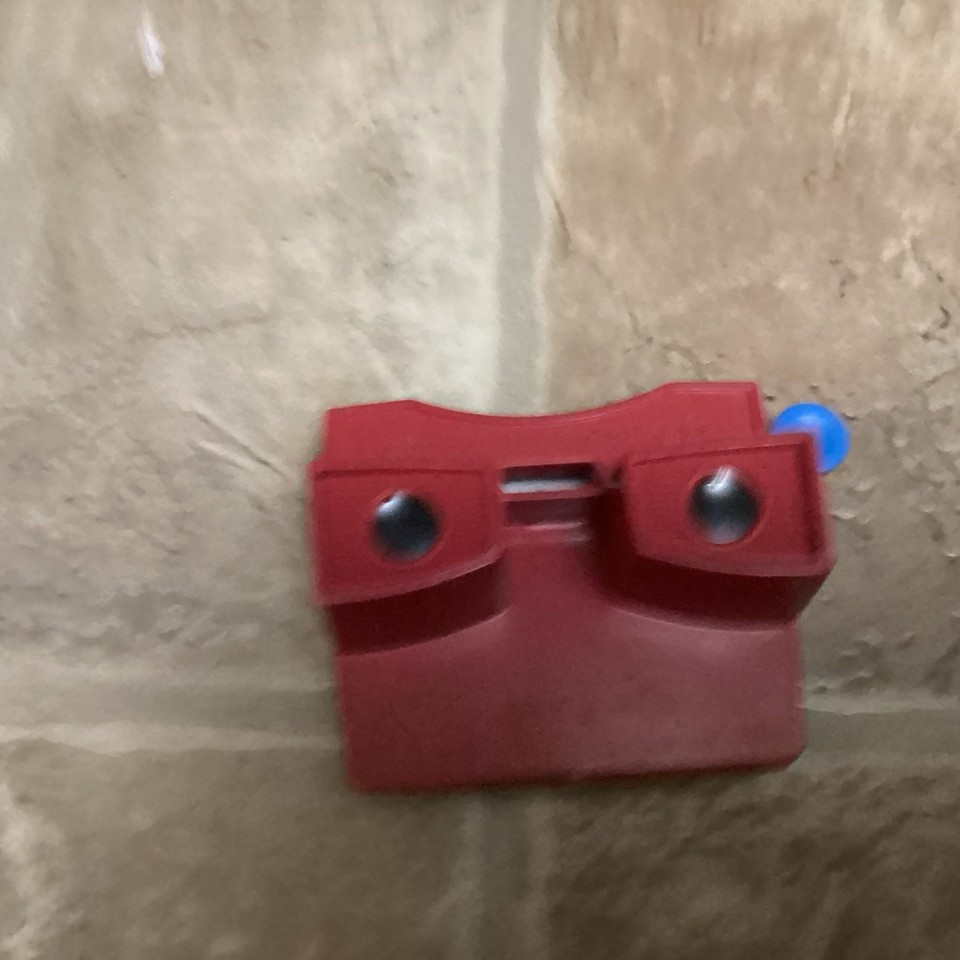 1970s Vintage GAF View Master Red White Viewfinder Viewer Red 1970 w/ 6 ...