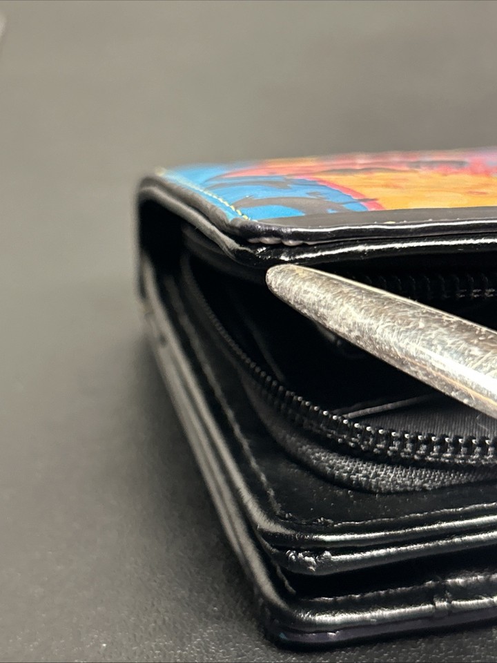 Cedar Paddle Canada Colorful Native Woman Wallet Artist Lee Claremont ...