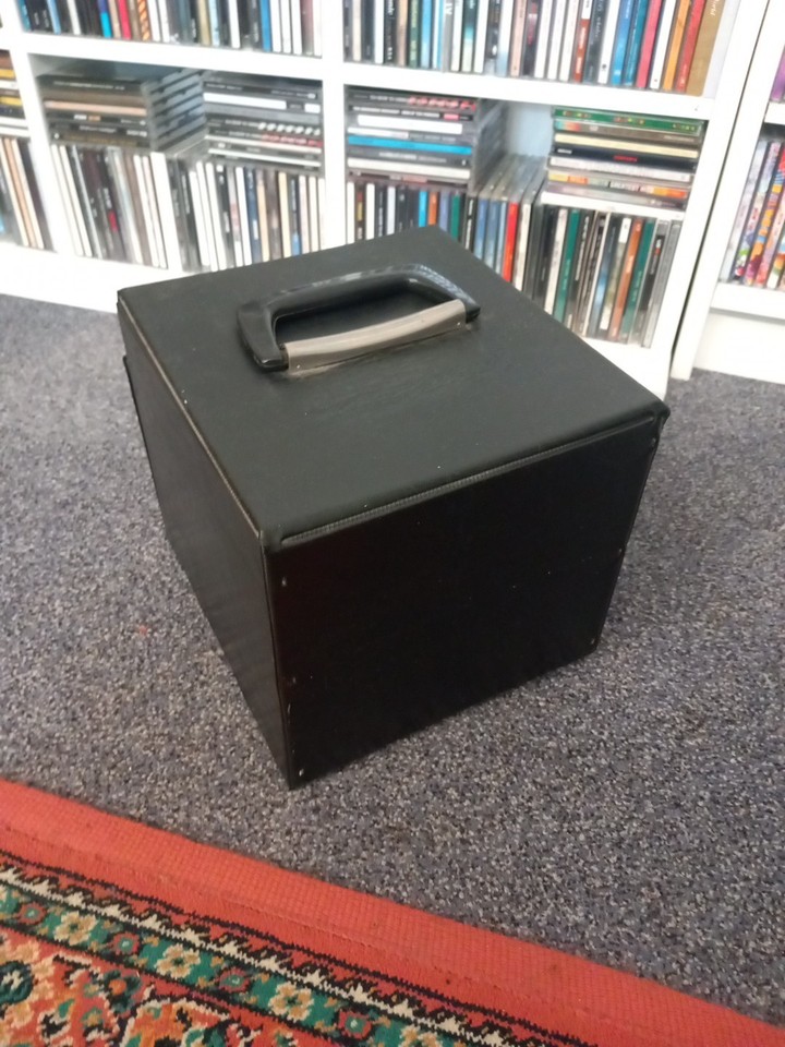 Vintage 1960s Vinyl Record Storage Box 7 Inch 45s Single Carry Case ...