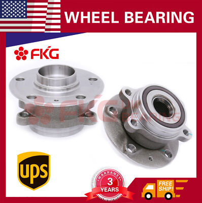 (2) Front Wheel Bearing Hub Assembly Fits Audi TT A3 VW Passat Jetta ...